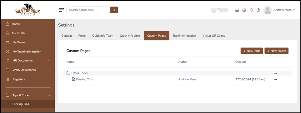 ProcessWorxShield Tips & Tricks: Custom Pages - ProcessWorx | HR & WHS